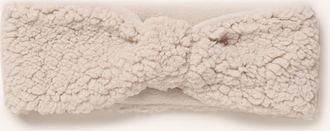 Capo Capo Stirnband Aus Teddyfell beige