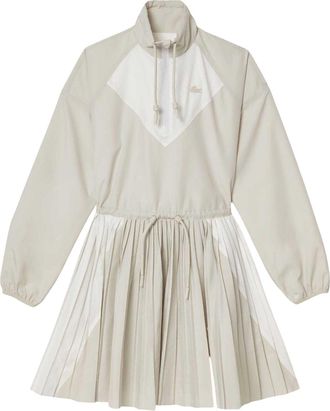 Lacoste Kleid f&uuml;r Damen, Lang&auml;rmlig (Grau)