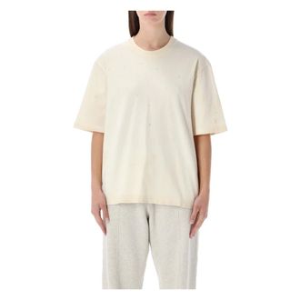 Golden Goose Femme, Tops, Beige, Taille: 38 FR T-Chemises
