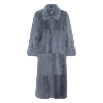 Stand Studio Hana Mantel - - Coats - Damen - Blau - S