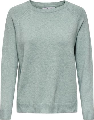 Only Damen Onllesly Kings L/S Knt Noos Pullover 15170427,Gray Mist,XS