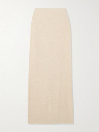 Éterne Emma Maxirock Aus Kaschmir - Neutral