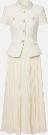 Self Portrait Robe midi