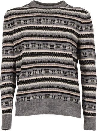 Ballantyne Femme, Pulls, Gris, Taille: 44 FR Maglia Girocollo