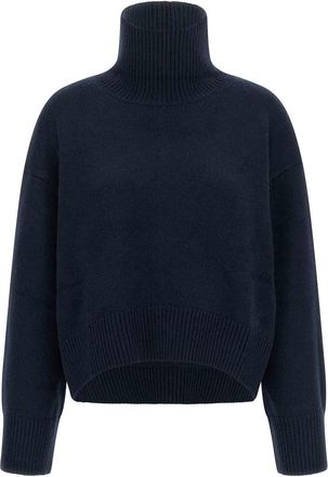 Loulou Studio Pull Col Roul&eacute; - Bleu
