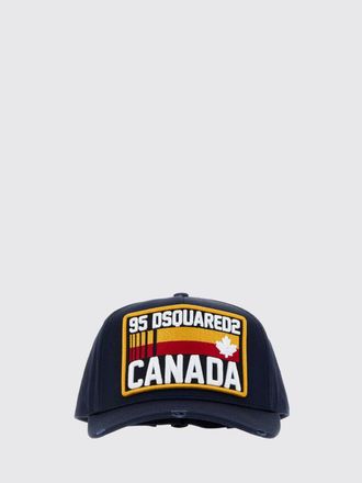 Dsquared2 Casquette de baseball en coton avec logo brod&eacute; et sangle r&eacute;glable
