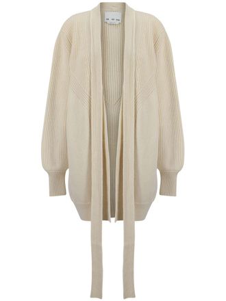 SA SU PHI cardigan Armour - Blanc