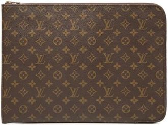 Louis Vuitton Sac bandouli&egrave;re Monogram en toile Pre-owned - Femme - Pre-owned - Brun - Taille: ONE Size