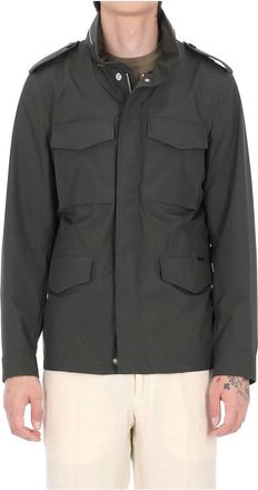Moorer Homme, Vestes, Vert, Taille: 2XL Denver-Stp Field Jacket