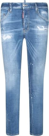 Dsquared2 Homme, Jeans, Bleu, Taille: 3XL Slim-fit Denim Jeans