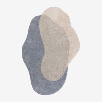 Sklum Baumwollteppich (275x180 cm) Idalis Pastellfarben