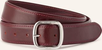 Max Mara Weekend Max Mara Lederg&uuml;rtel Aereo rot