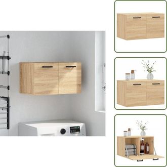 vidaXL Vidaxl - Armoire murale Ch&ecirc;ne sonoma 60x36,5x35 cm Bois ding&eacute;nierie - Armoire Murale - Meuble De Rangement - &Eacute;tag&egrave;re Murale - Rangement Mural