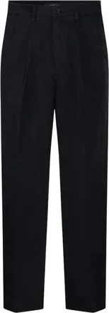 Department Five Department Five - Whisky Pant Chino - Homme - Pantalons - Bleu - Taille: W33