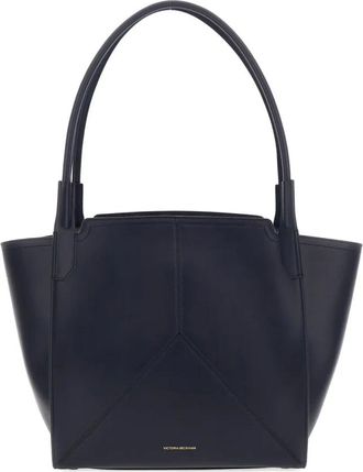 Victoria Beckham Femme, Sacs, Bleu, Taille: ONE Size Small Victoria Tote