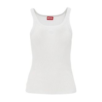 Diesel &Auml;rmellose Oberteile - - Tops - Damen - Wei&szlig; - S