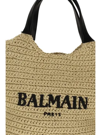 Balmain Paris Tote Bag - Beige