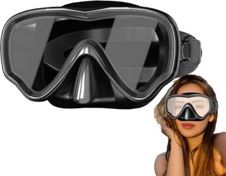 Generico Taucherbrille | Anti-Beschlag-Brille f&uuml;r freies Tauchen | wasserdichte Unterwasserausr&uuml;stung mit komfortablem Augenschutz f&uuml;r Erwachsene und Jugendlic
