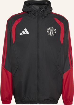 adidas Manchester United 26/27 Tiro Allwetter-Jacke schwarz