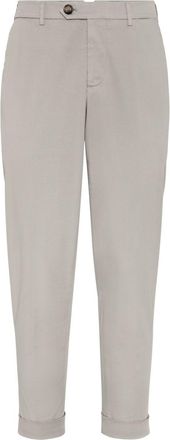 Brunello Cucinelli pantalon à coupe fuselée - Tons neutres