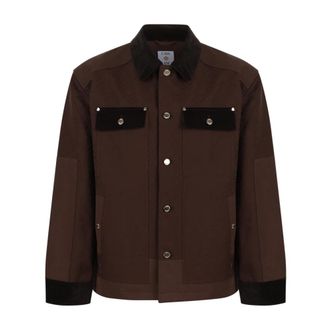 Casablanca Jacke mit Kontrastbesatz - - Jackets - Herren - Braun - L