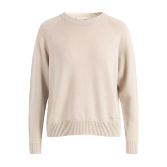 Max Mara Femme, Pulls, Beige, Taille: 38 FR Tricot Long