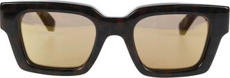 Off-white unisex, Accessoires, Brun, Taille: ONE Size Virgil Lunettes de soleil