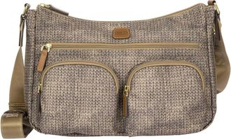 Bric's Umh&auml;ngetasche X-Bag Shoulderbag Wool Nut braun