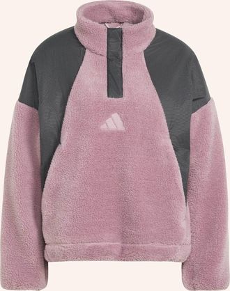 ADIDAS TERREX Adidas Terrex Terrex Xploric Climawarm Pullover, Flauschiges Material, Druckknopfkragen lila