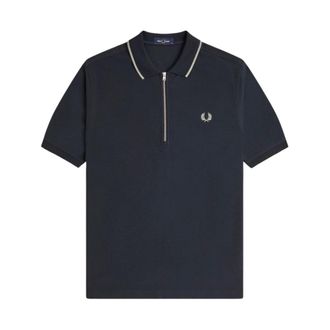 Fred Perry Herren, Oberteile, Blau, XLGr&ouml;&szlig;e