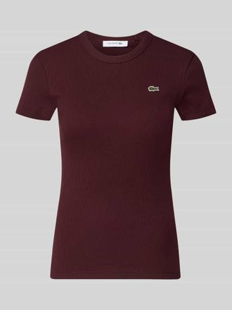 Lacoste Slim Fit T-Shirt aus reiner Baumwolle Modell TF5538