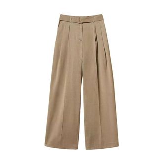 Twinset Damen, Hosen, Beige, LGr&ouml;&szlig;e