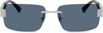 Versace Homme, Accessoires, Gris, Taille: 58 MM Ve2298 Lunettes de soleil