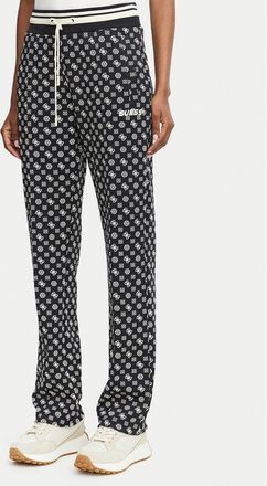 Guess Jogginghose V5YB20 KB212 Schwarz Regular Fit