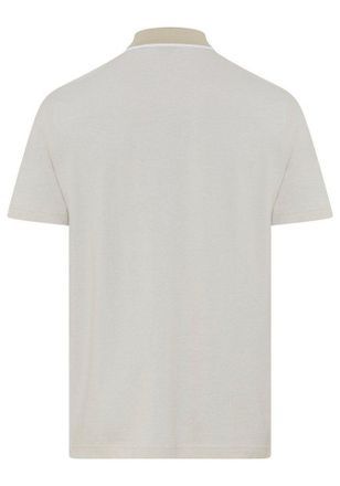 HUGO BOSS Poloshirt Passerford Polokragen mit kontrastfarbigem Streifen, Regular Fit, reine Baumwolle