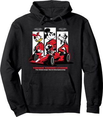 Disney Mickey & Friends Torque Racing League Race Car Driver Pullover Hoodie