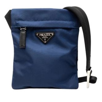 Prada Pre-owned Vintage Schultertasche - - Pre-owned - Damen - Blau - ONE SIZE