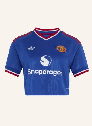 adidas Manchester United 26/27 Ausw&auml;rtstrikot, K&uuml;rzer Geschnitten blau