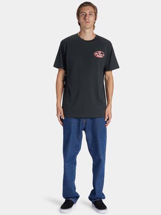 DC T-Shirt Truckin Tees ADYZT05284 Schwarz Regular Fit