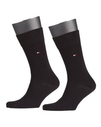Tommy Hilfiger 2er Pack Socken mit kleiner Flag-Stickerei in