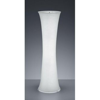 Reality Reality Leuchten - Lampadaire Cylindre &Eacute;vas&eacute; Gravis Tissu Blanc 2xE27 Trio Lighting