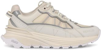 Moncler Womens Lite Low-Top Sneakers Panna Polyamide Trainers