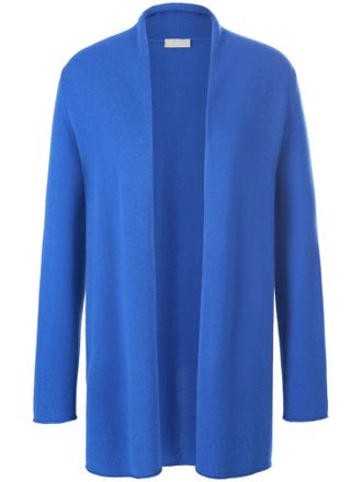 Peter Hahn Strickjacke aus Schurwolle und Kaschmir Peter Hahn blau
