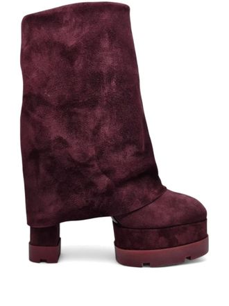 Casadei bottines Nancy 120 mm - Rouge