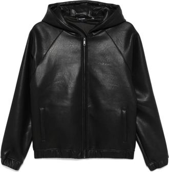 Daily Paper Clothing Homme, Vestes, Noir, Taille: 2XL Veste &agrave; Capuche Noire avec Fermeture &Eacute;clair