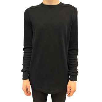 Rick Owens Homme, Tops, Noir, Taille: S T-shirt Level S