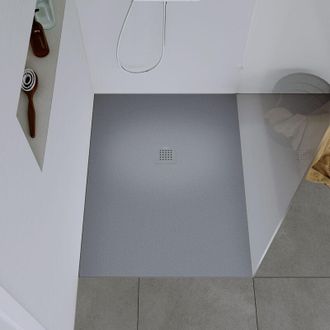 Duravit DuraBayas Duschwanne aus Mineralguss, 100 cm - - Duravit