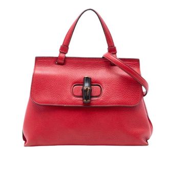 Gucci Pre-owned The Daily Satchel - - Pre-owned - Damen - Rot - ONE SIZE