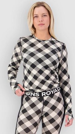 Mons Royale Cascade Merino Funktionsshirt check