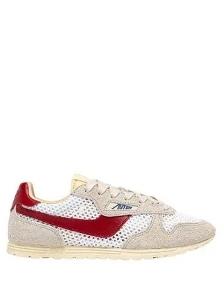Autry Autry | Windspin Low Knit Suelea Wht Red - 36